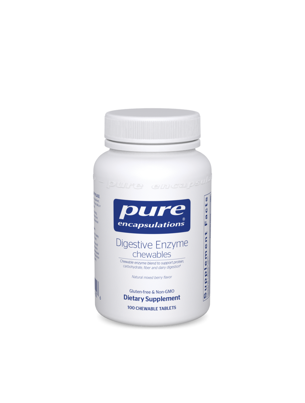 Vegan Chewable Digestive Enzymes -100 chewable tabs – Essential Health ...