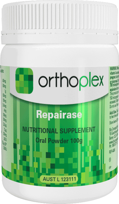 Repairase Powder - 100g - Orthoplex – Essential Health Foods